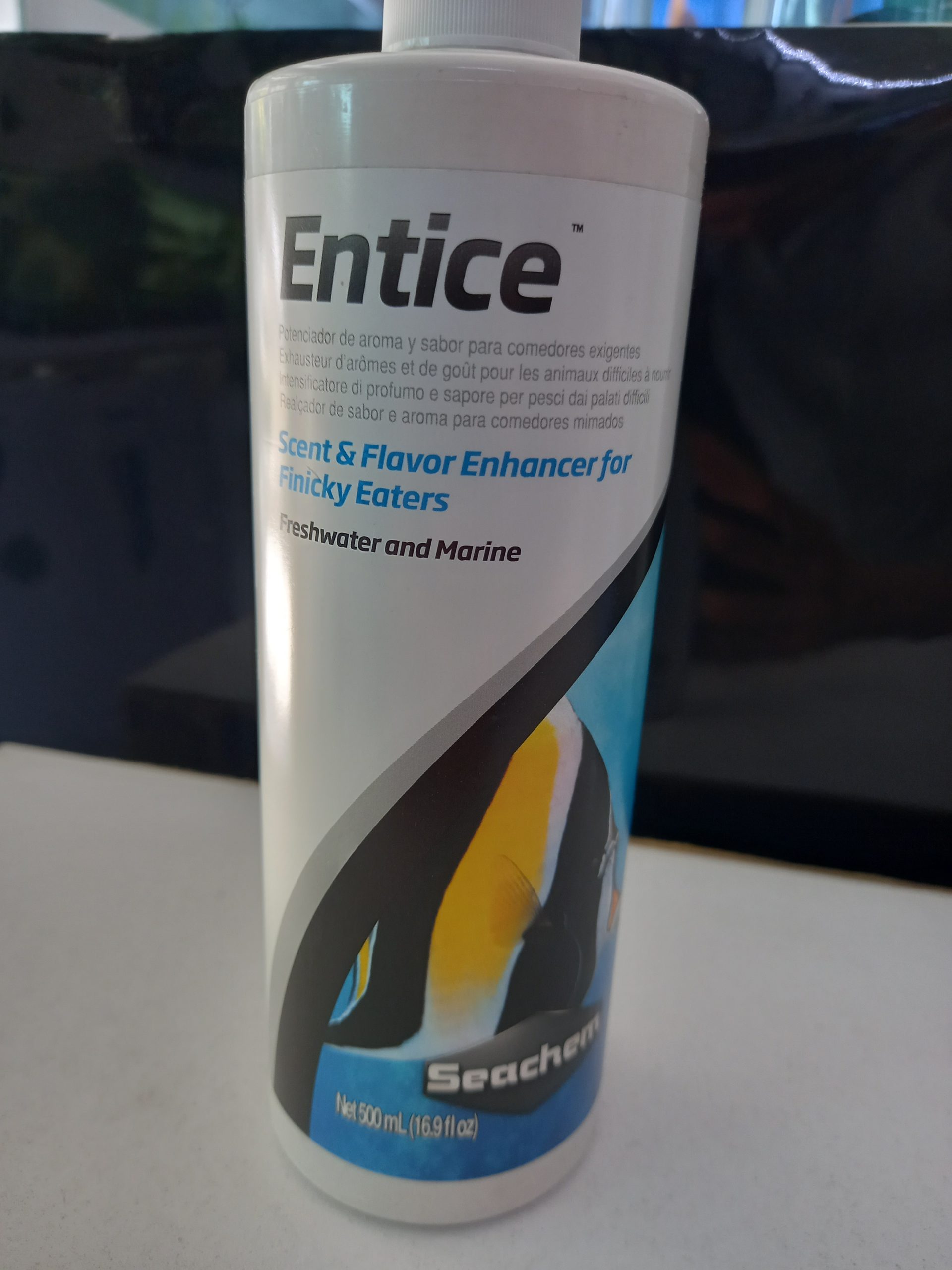 انتایس سیچم طعم دهنده ماهیان بدغذا500میل برندسیچم