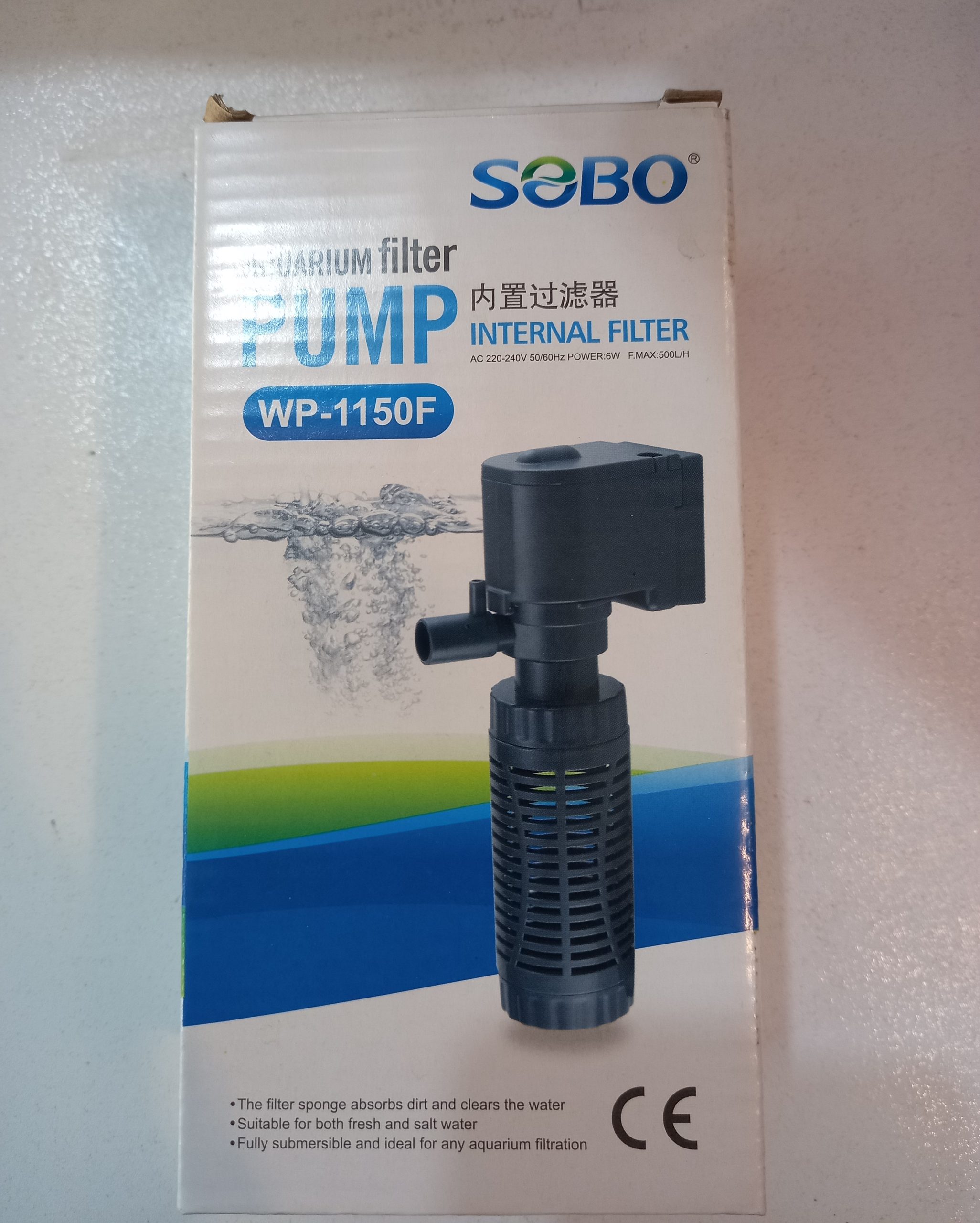 سوبو wp-1150f فیلتر تصفیه داخلی آب آکواریوم